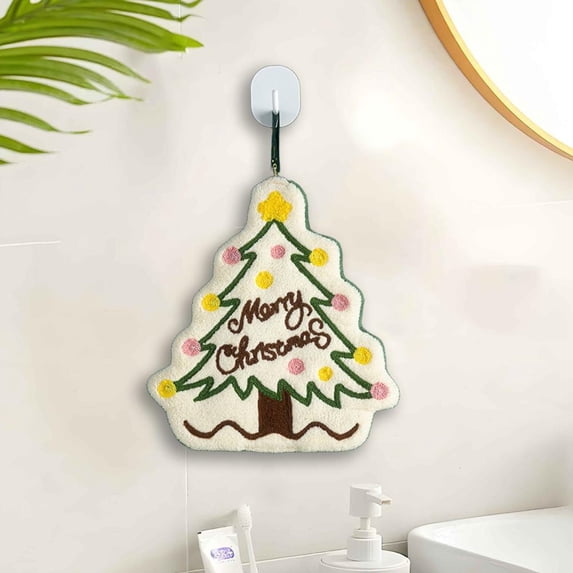Christmas Gifts Hanging Household Towels for Bathroom Use, Children's ...