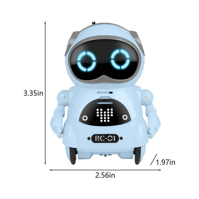 Christmas Gifts for Kids Toys Clearance Mini Pocket Robot, with ...