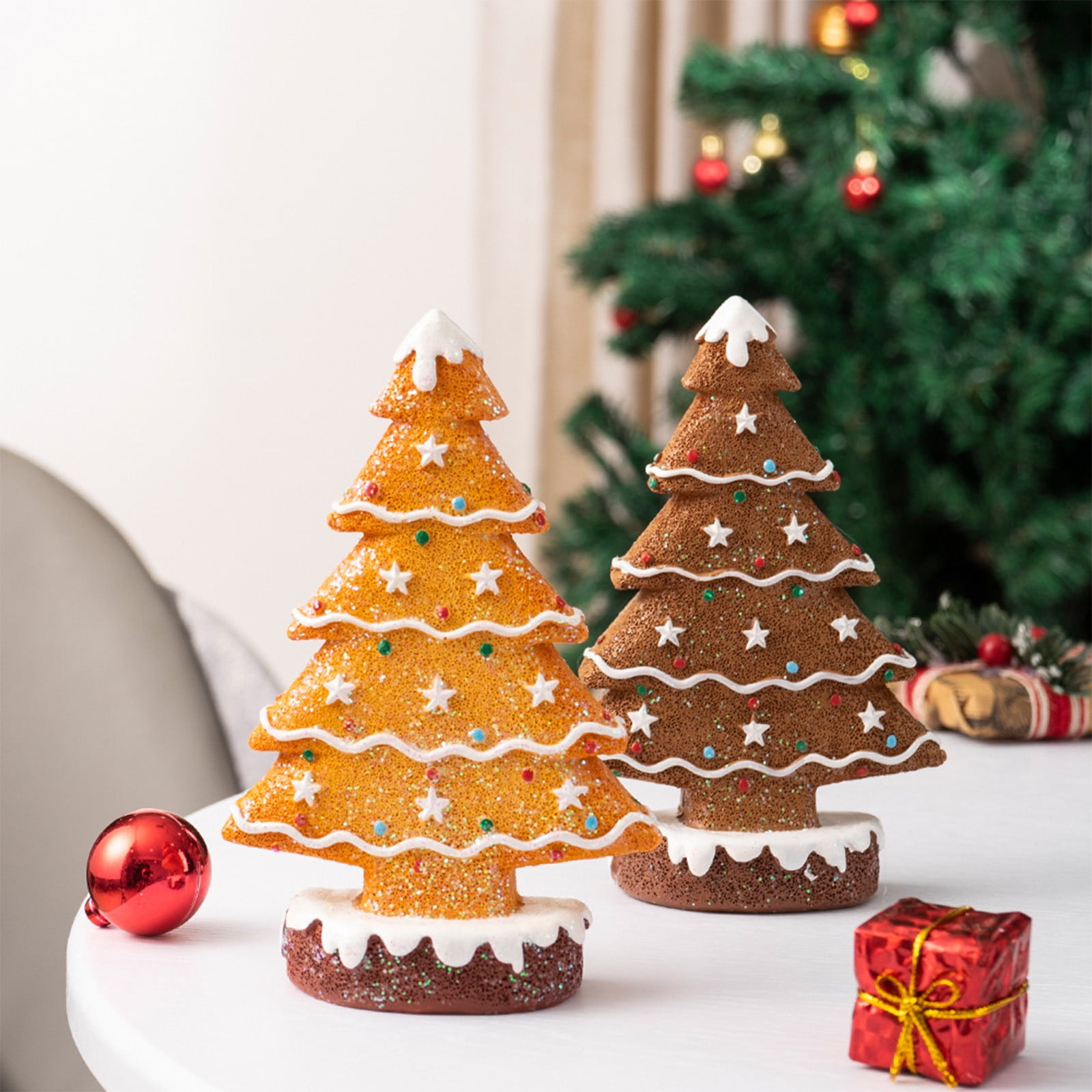 Christmas Gifts Mini Christmas Tree Table Decoration for Home Holiday ...
