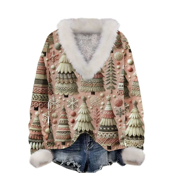 Christmas Gifts Sweatshirts for Women Winter Clothing Women's ...