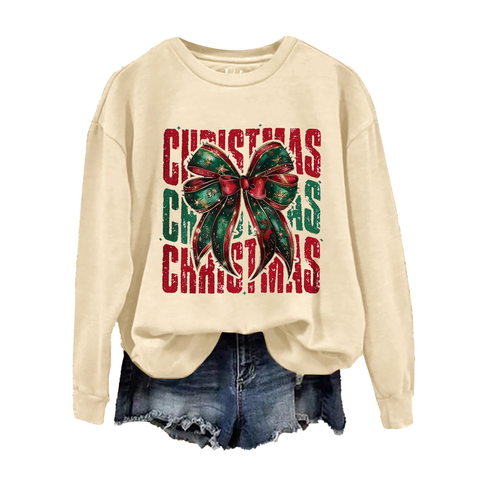 Christmas Gifts Sweatshirts for Women Winter Clothing Women's ...