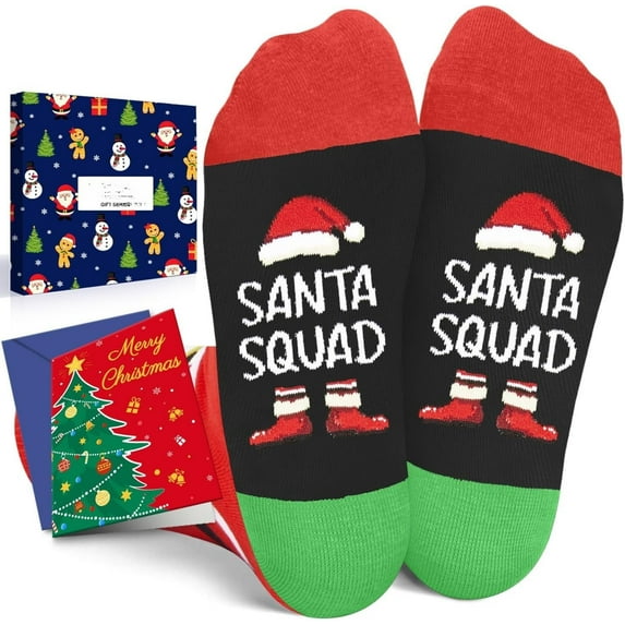 Christmas Gifts for Boys Girls - Santa Socks, Xmas Stocking for Little ...