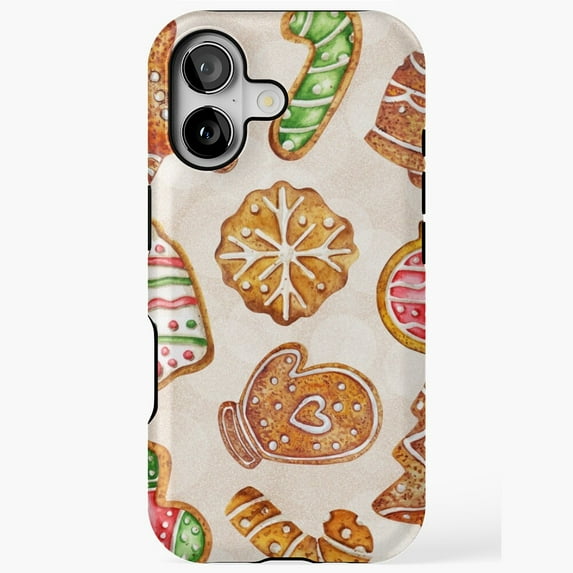Christmas Ginger Bread Holiday Sweet Cookie Pattern Phone Case for ...