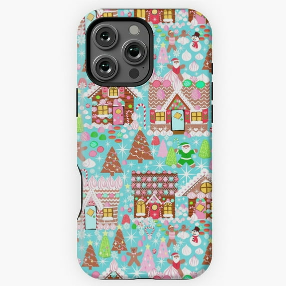 Christmas Gingerbread House Village Phone Case for iPhone 11 12 13 14 ...