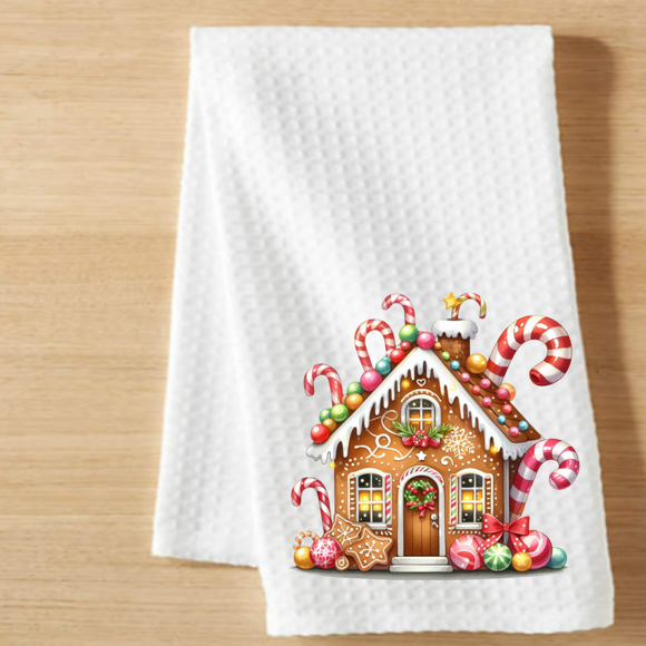 Gingerbread Kitchen Towel