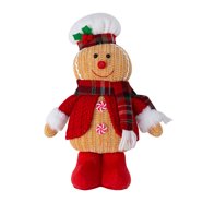 GuassLee Mini Pack of 12pcs 3 inch Tall Gingerbread Man Ornaments ...