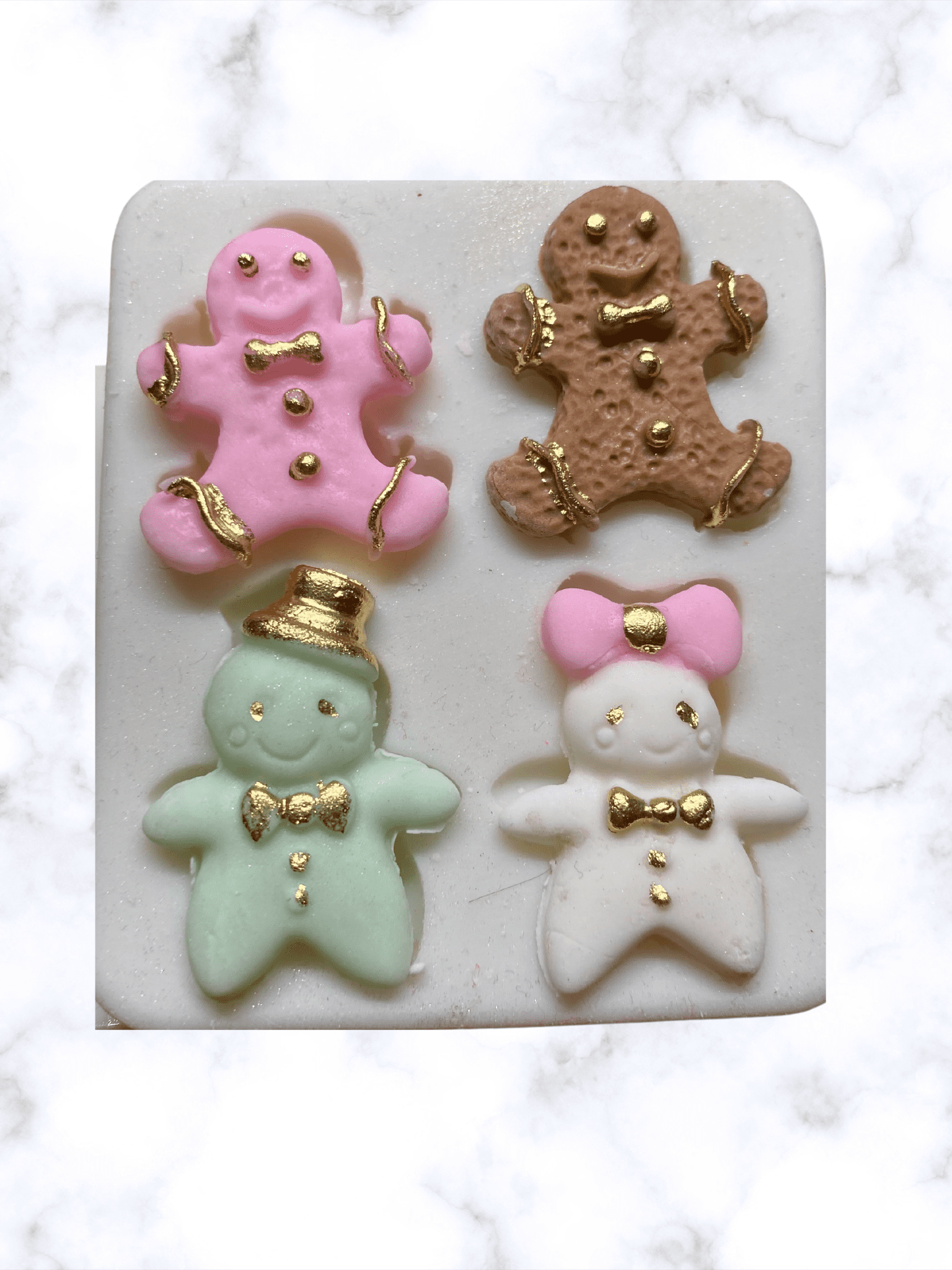 Christmas Gingerbread Theme Silicone Mold - Walmart.com