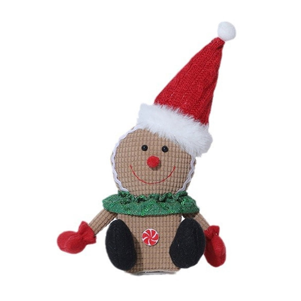 Christmas Gingerbreads Plush Dolls LED Night Light Glowing Table ...