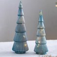 Christmas Glass Desktop Decoration，Lighted Glass Indoor Glass With ...
