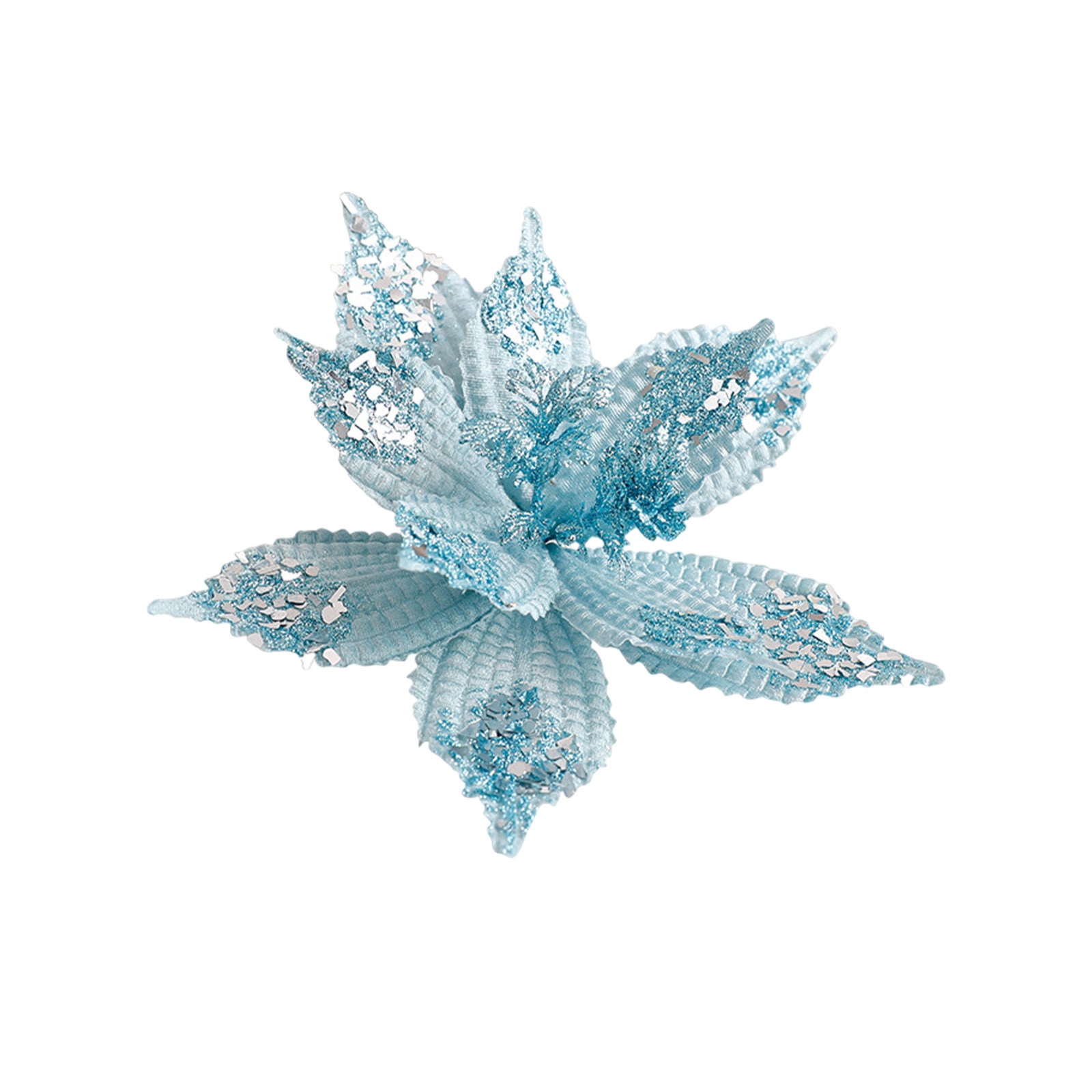 Christmas Glitter Magnolia, Christmas Tree Decoration, Artificial ...