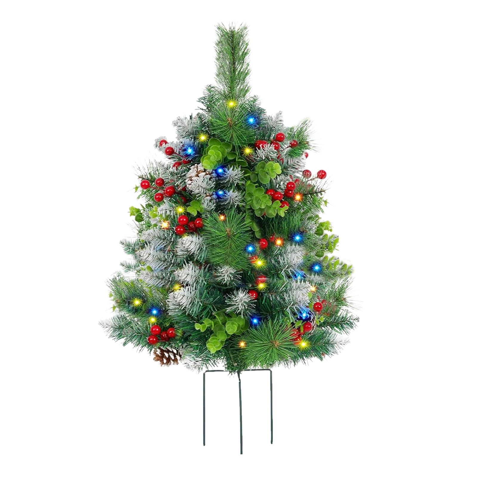 Christmas Glowing Christmas Tree Christmas Planter Filler Planter ...