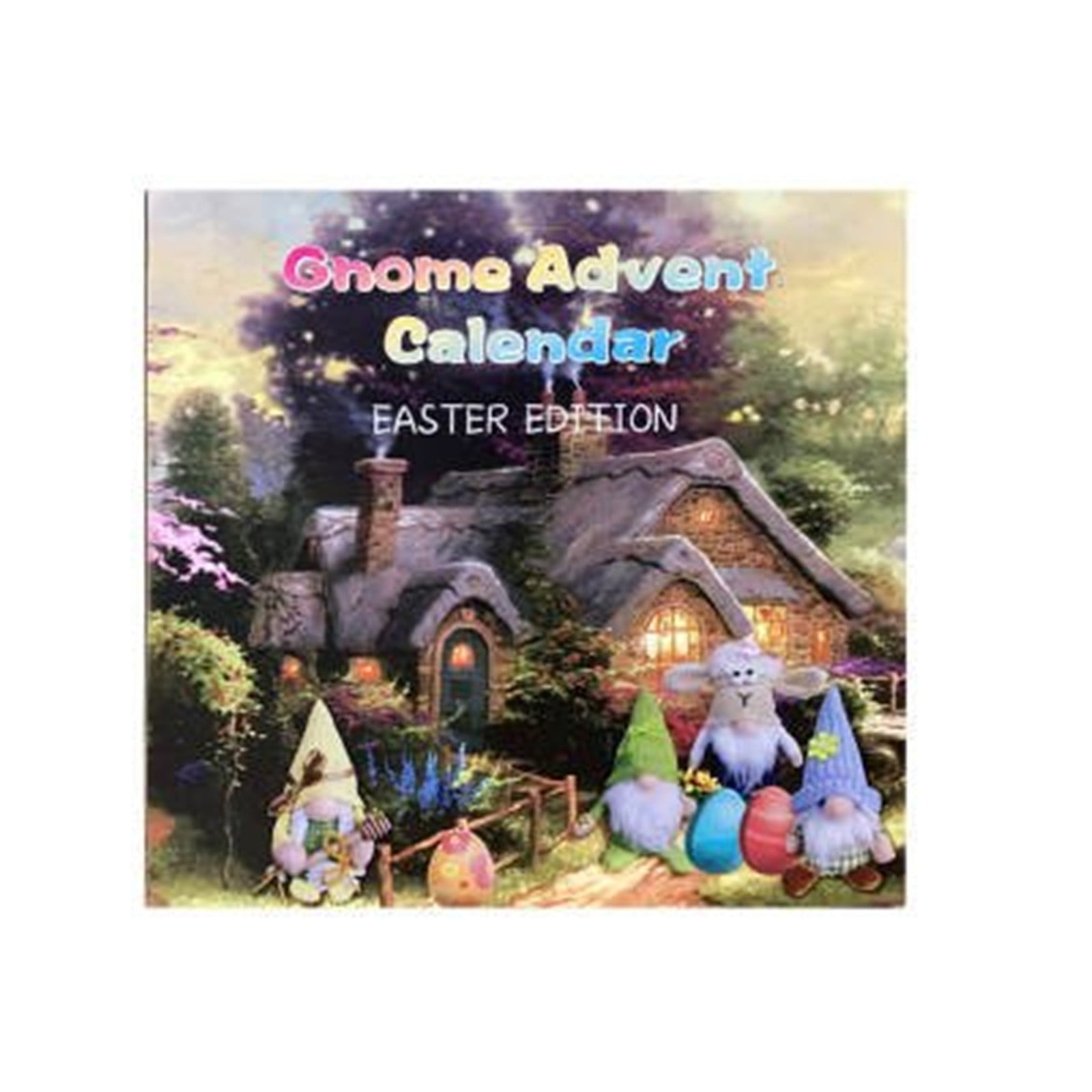 Christmas Gnome Advent Calendar, Christmas Holiday Countdown Calendar ...