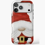 Christmas Gnome Dwarf Elf Holiday Art Case for iPhone 11 12 13 14 15 16 ...