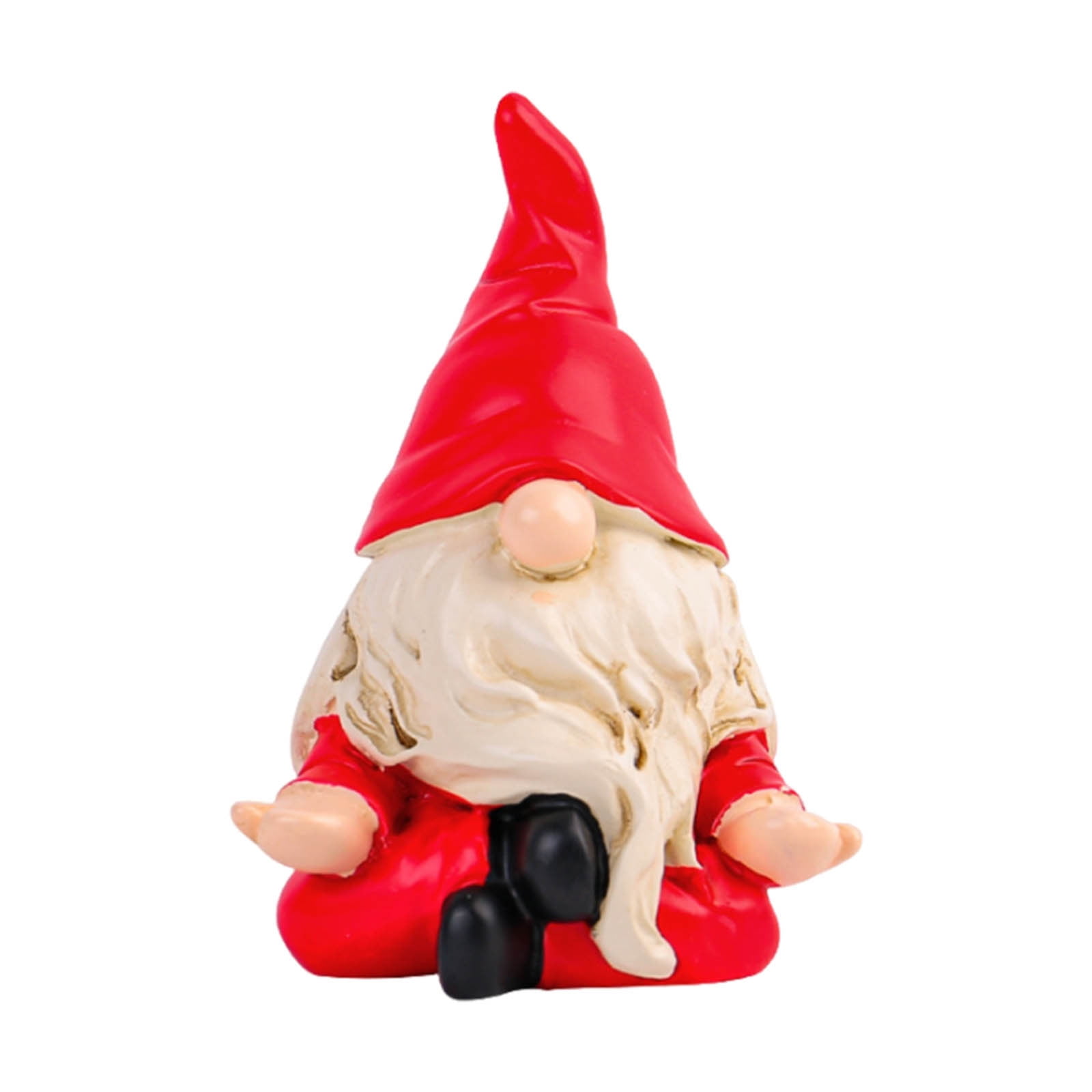 Christmas Gnome Statue, Yoga Dwarf Decor, Faceless Old Man Doll Crafts ...