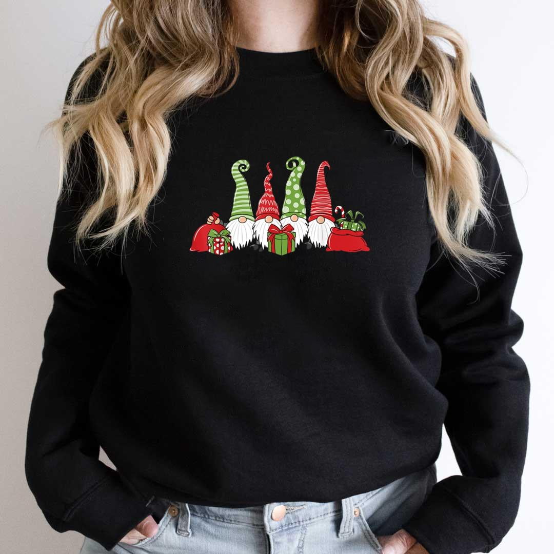 Christmas Gnomes Funny Christmas Eve Winter Vibes Holiday Graphic ...