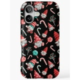 Christmas Gnomes Seamless Pattern Socks Case for iPhone 17 16 15 14 13 ...