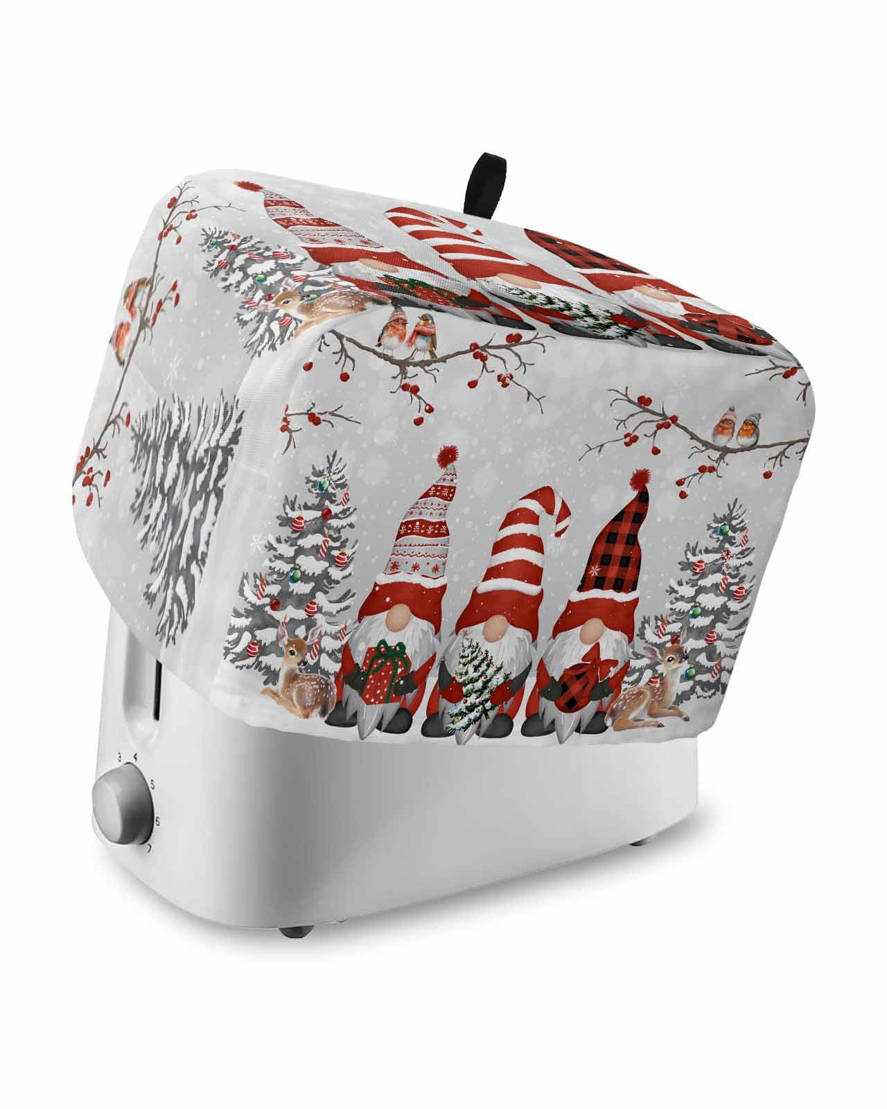 Christmas Gnomes Toaster Cover 2 Slice, Small Kitchen Appliance Covers ...
