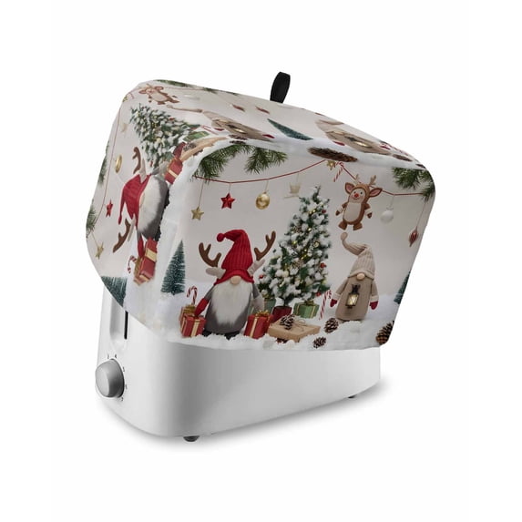 Christmas Gnomes Toaster Cover 4 Slice, Large Kitchen Appliance Covers ...