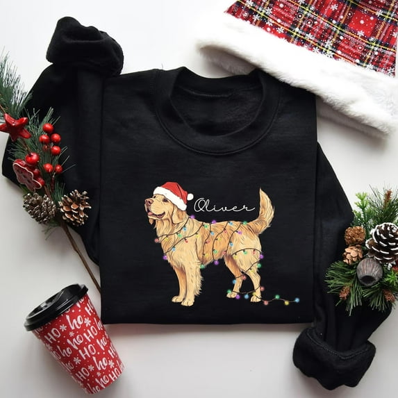Christmas Golden Retriever Shirt, Cute Dog Christmas Shirt, Golden ...
