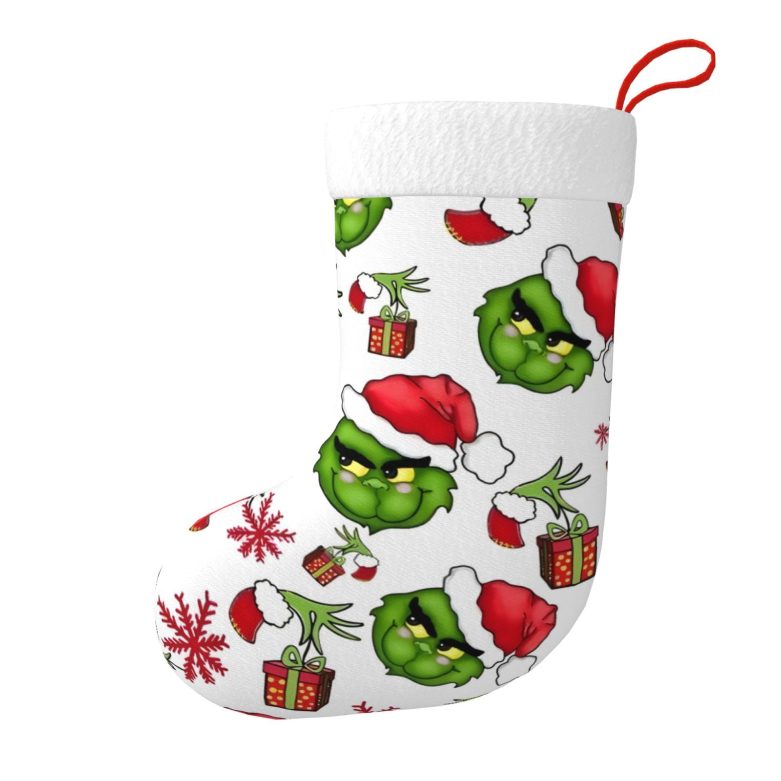 Christmas Green Grinch Christmas Stocking 18 Inch,Christmas Green ...