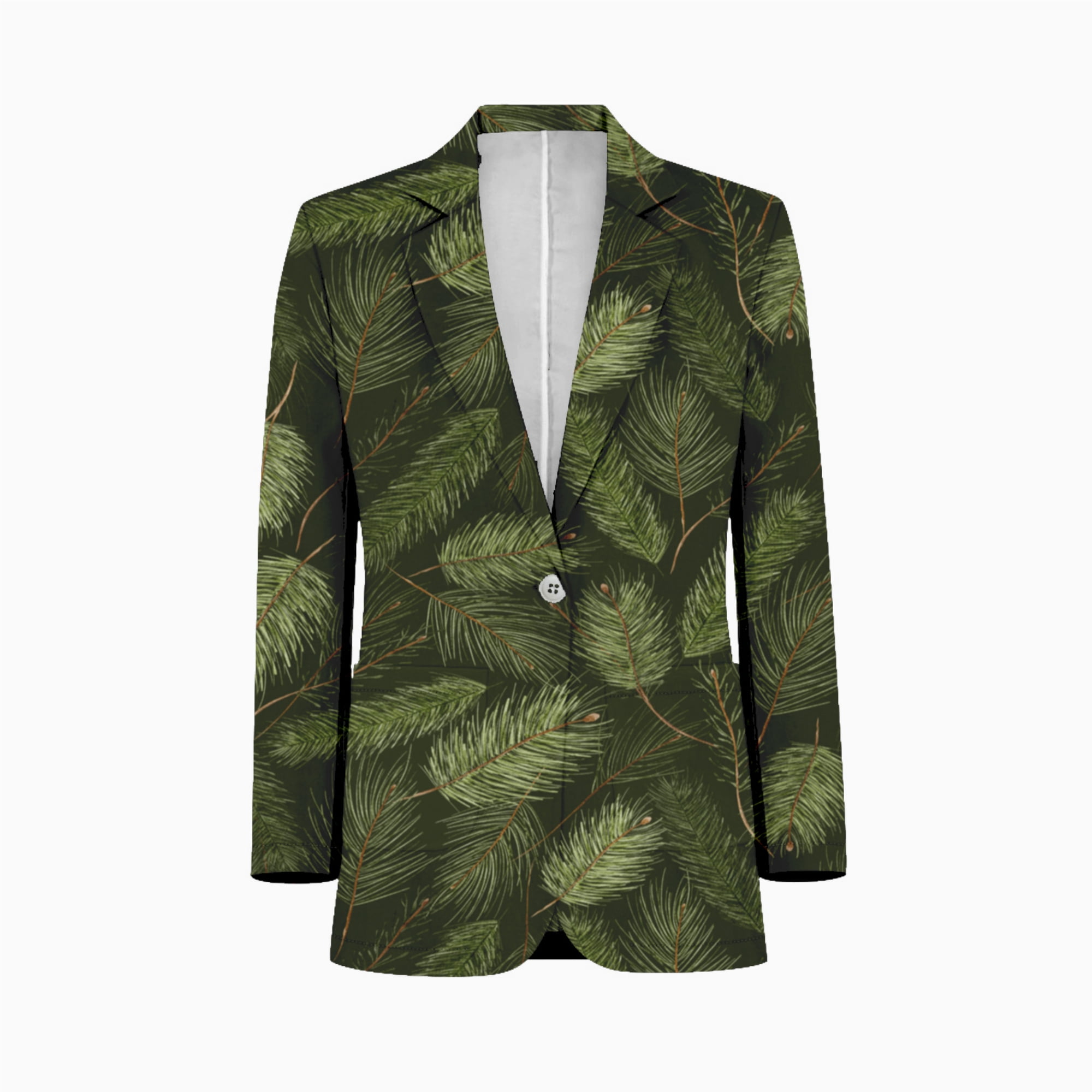 Christmas Green Mountain Mens Suits Shawl Collar Slim Fit Suit Mens ...