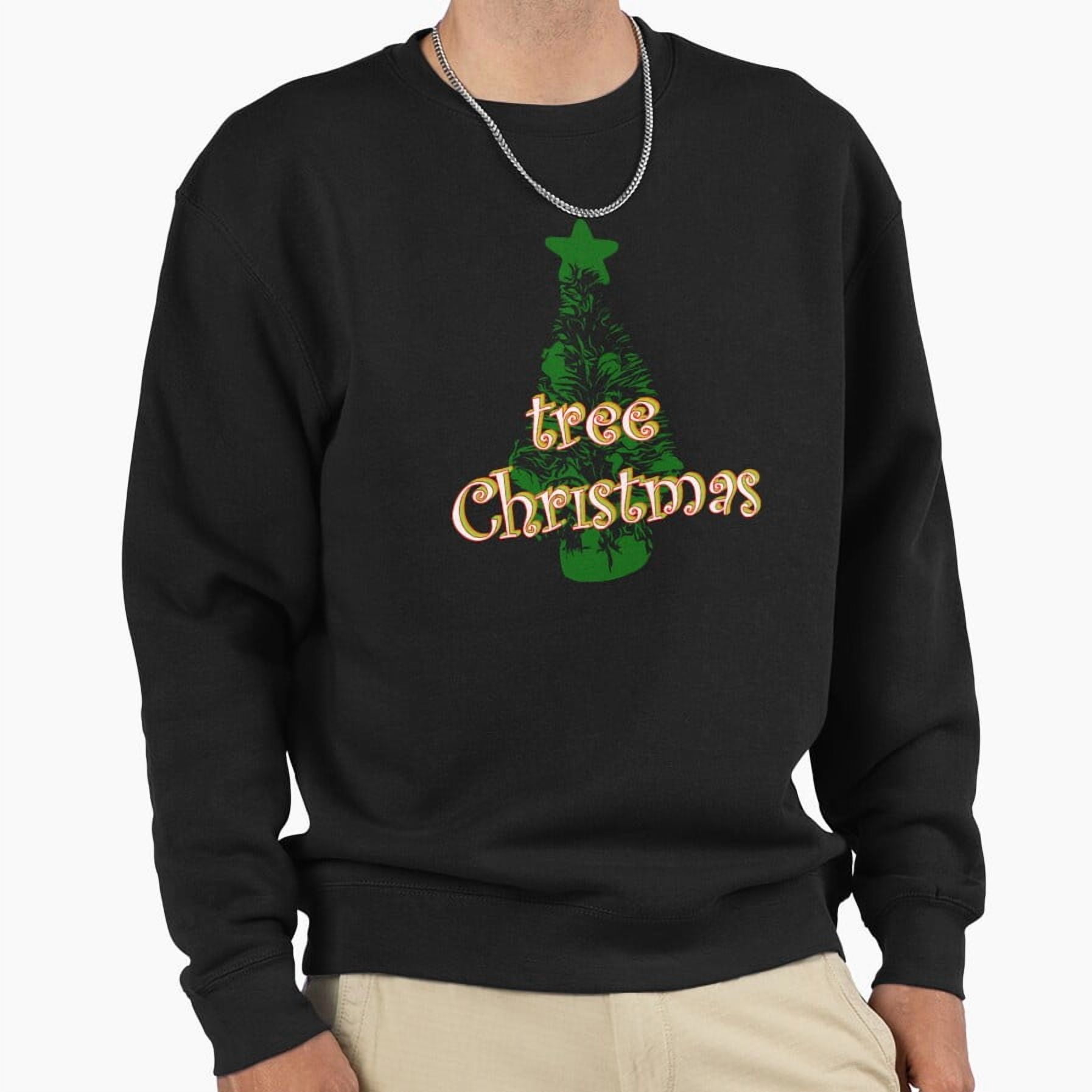 Christmas Green Tree Version 2 Retro Holiday Graphic Aesthetic Unisex Sweatshirt G13630, Up to ...