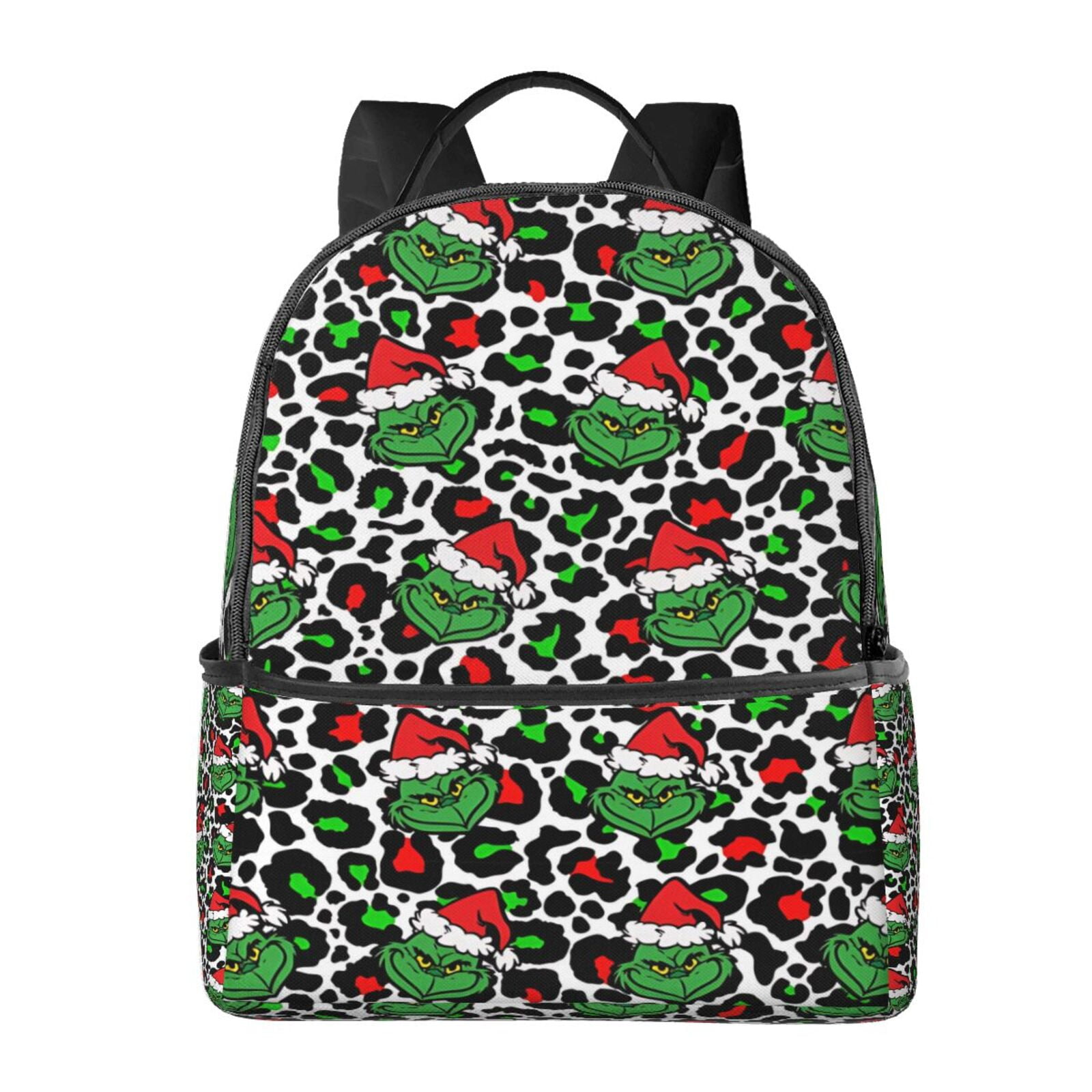 Christmas Grin-Ch Lightweight Casual Backpack Knapsack Durable Travel ...