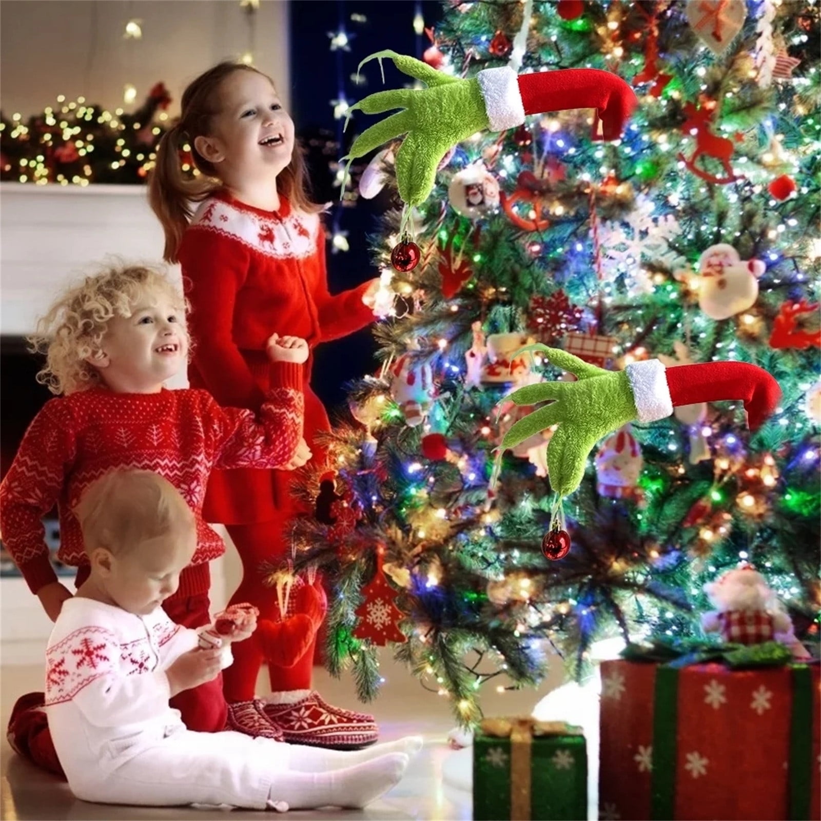 Christmas Grinch Body Tree Decorations, Christmas Grinch Stole Xmas ...