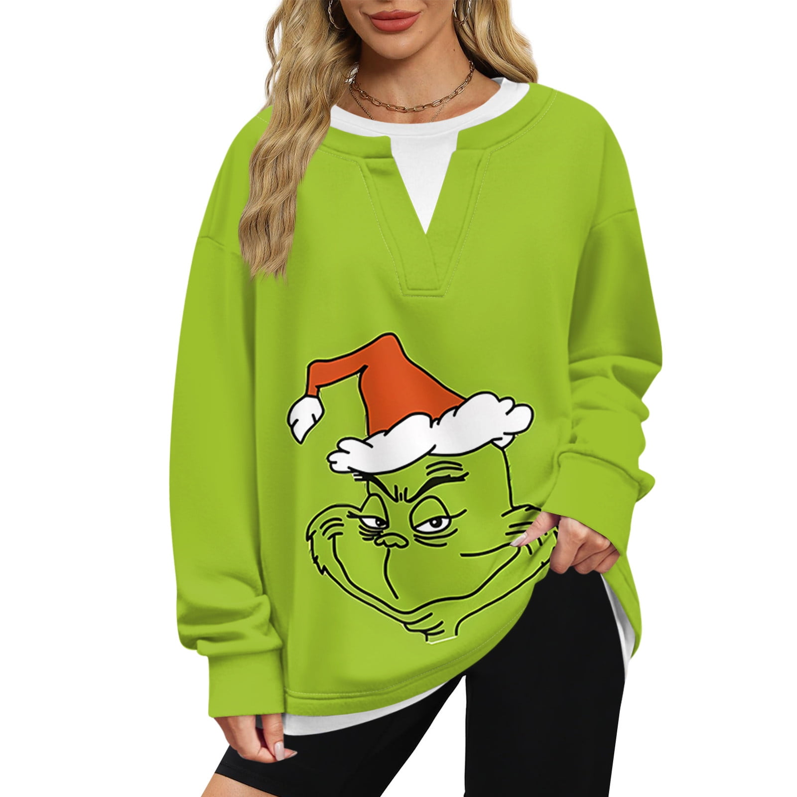 𝑮𝒓𝒊𝒏𝒄𝒉𝒔 Christmas Grinch Costume Shirt for Women, Grinch Women ...