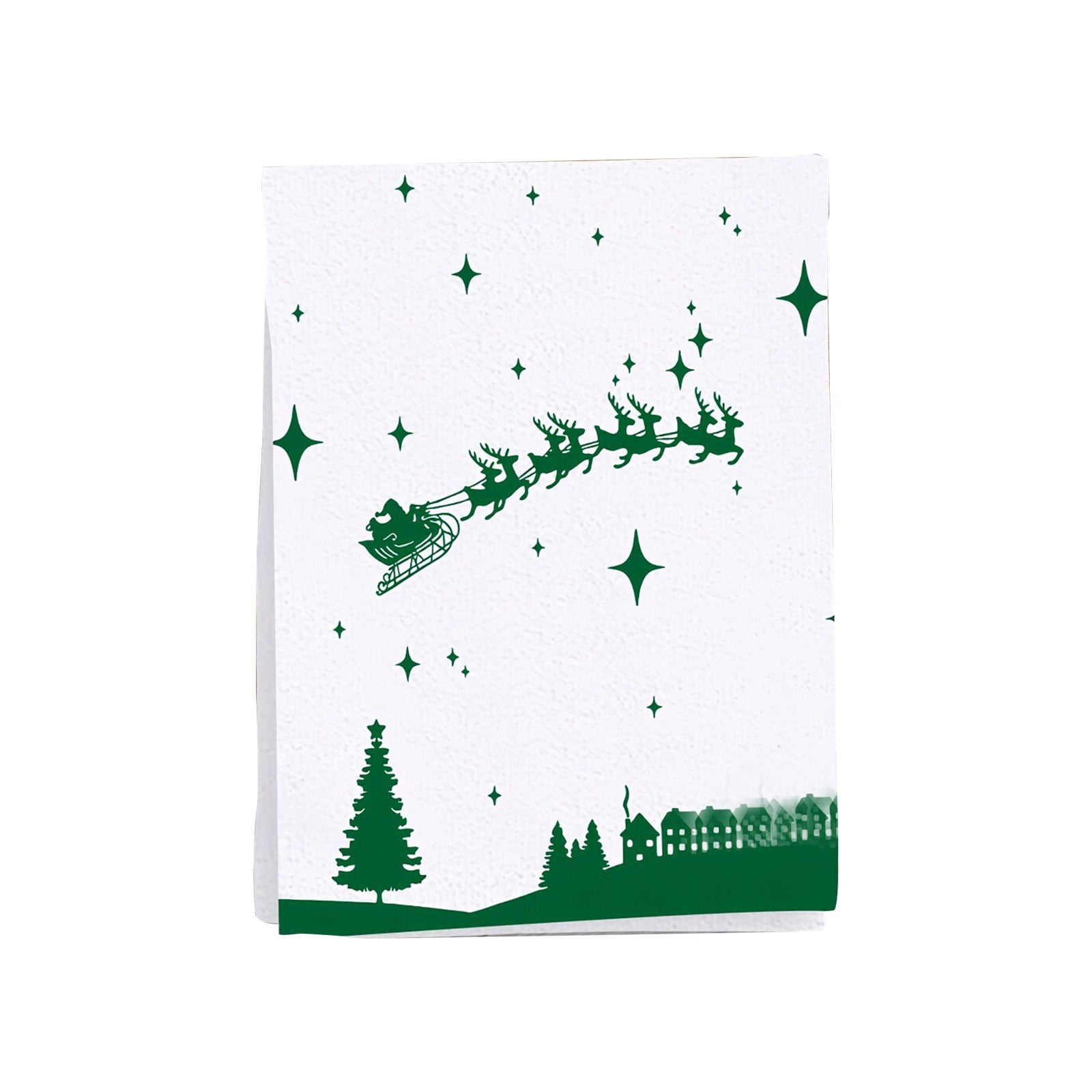 Christmas Grinch Decoration Festive Christmas Kitchen Towel with Fun ...