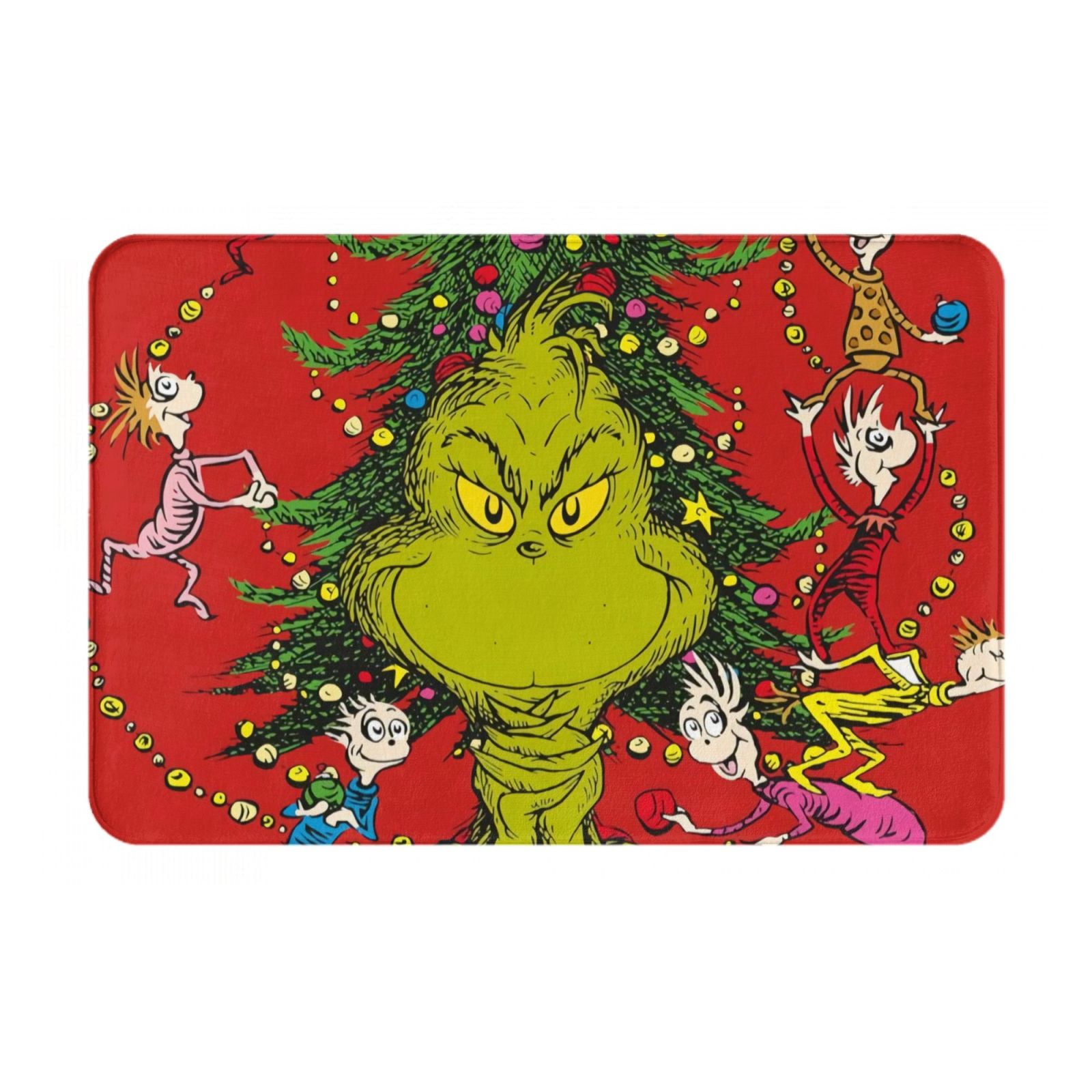 Christmas Grinch Door Mat For Indoor Outdoor,Bathroom Rugs,Bath Mat ...