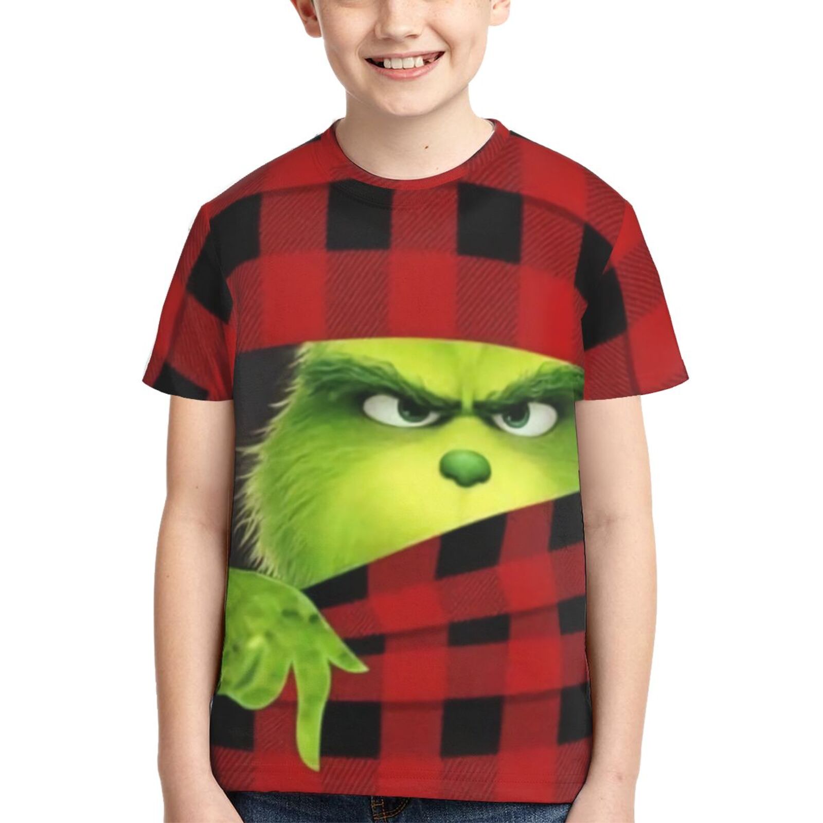 Christmas Grinch EW PEOPLE Crewmate T-Shirt for Boys Teens Kids 6-16Y ...