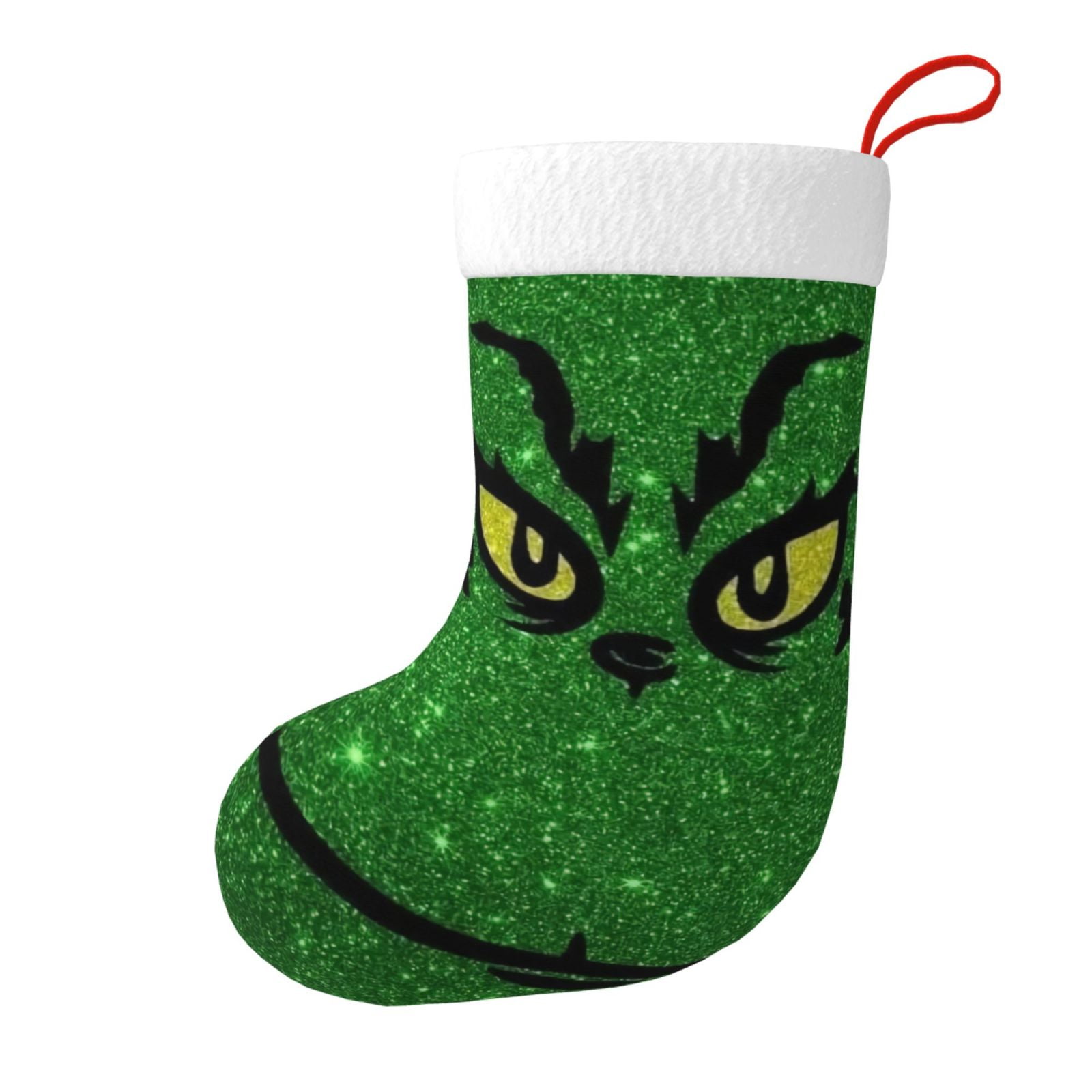 Christmas Grinch Face Christmas Stocking 18 Inch,Christmas Grinch Face ...