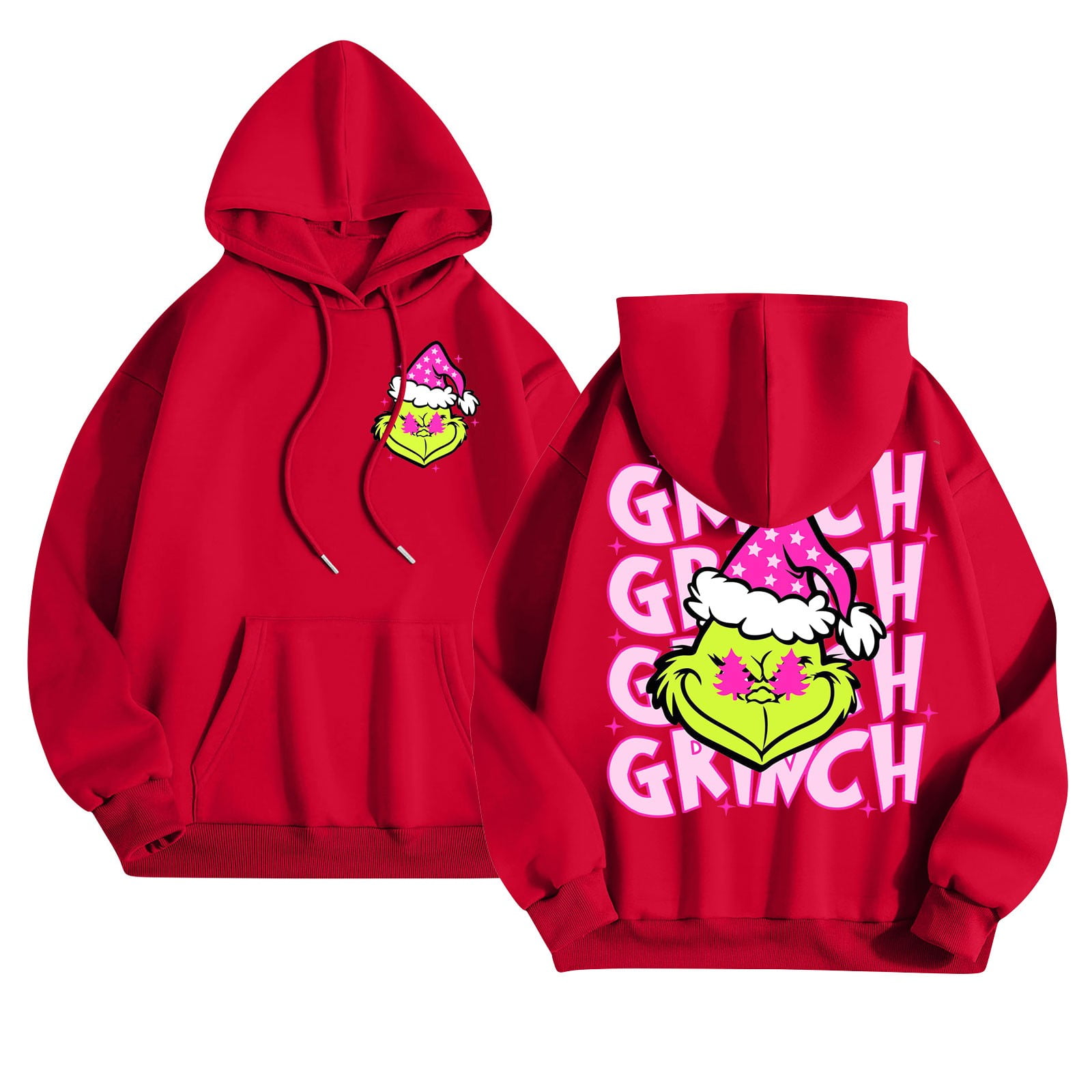 Christmas Grinch Hoodies Clearance Hoodie Jacket Clearance Hoodies For Women Grinch Hoodies ...