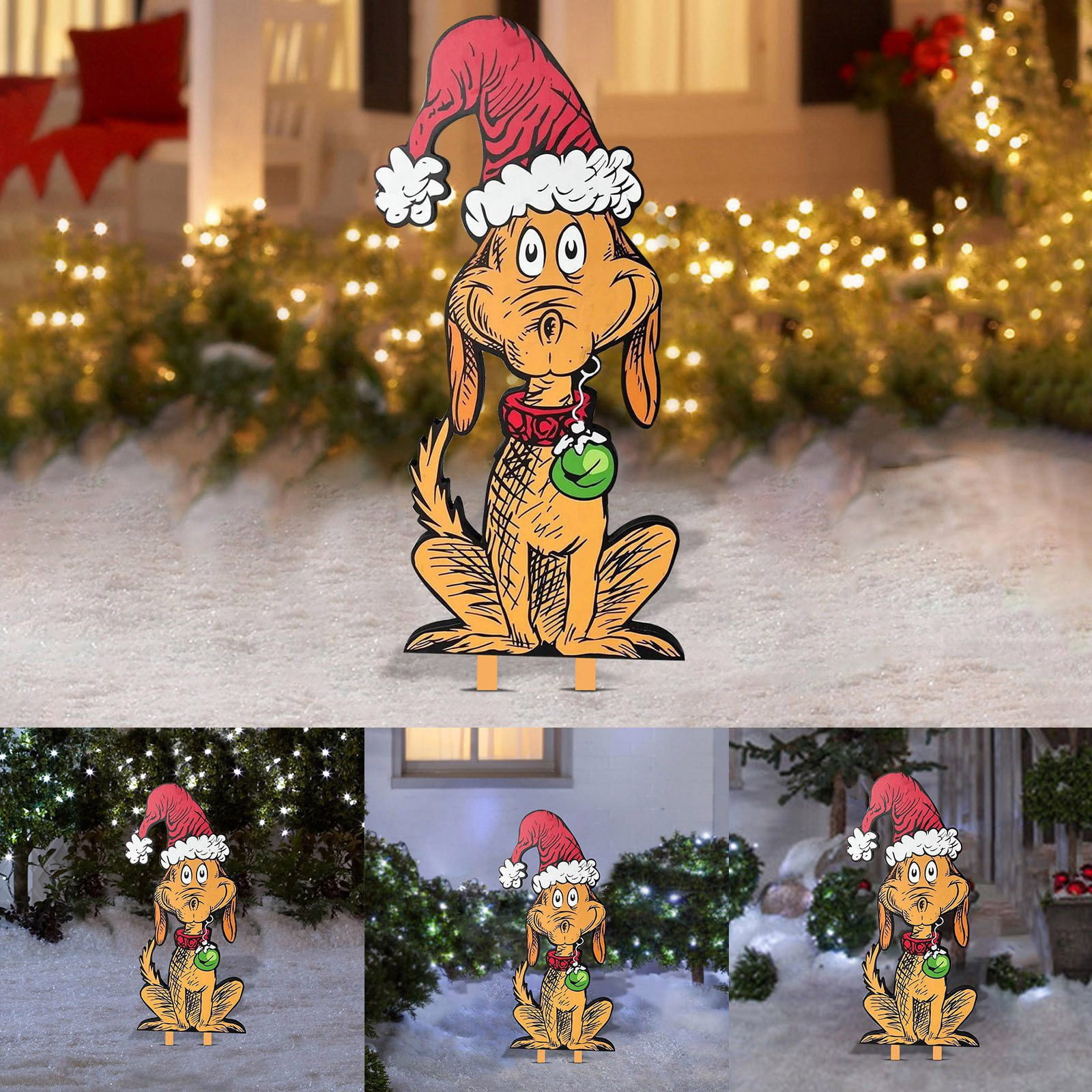 Christmas Grinch Outdoor Decoration Christmas Outdoor Decorations Yard ...