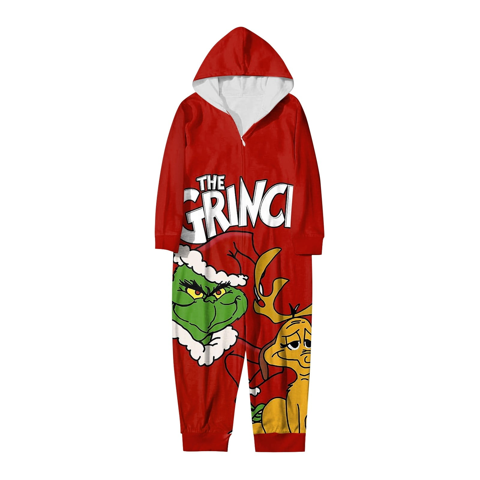 Christmas Grinch Pajamas For Family, Grinch Santa Claus Cozy Christmas ...