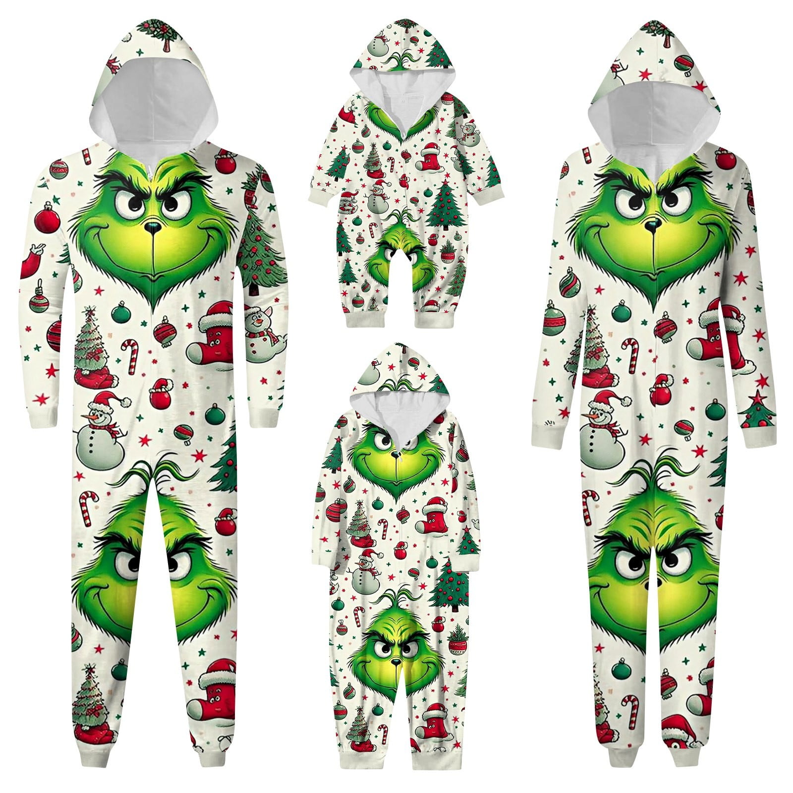 Christmas Grinch Pajamas Grinch Christmas Pajamas Set, Soft Matching Family Christmas Pajamas ...