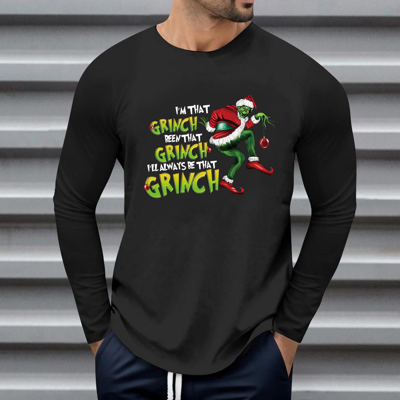 Christmas Grinch Shirt Men Merry Christmas Grinchs Sweatshirt for Men ...