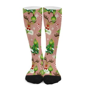 Christmas Grinch Socks