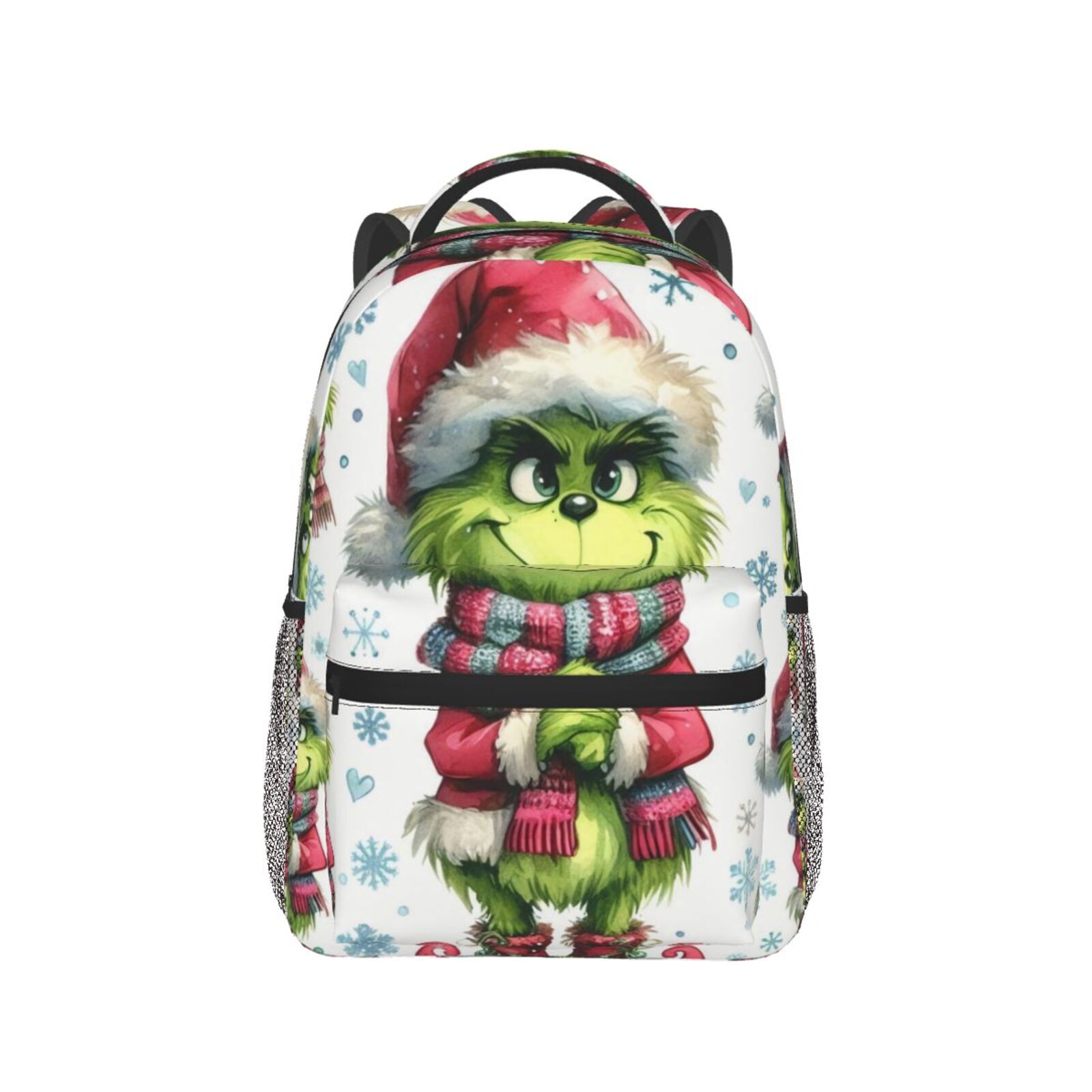 Christmas Grinch Travel Backpack,Carry On Backpack Personal Item Travel ...