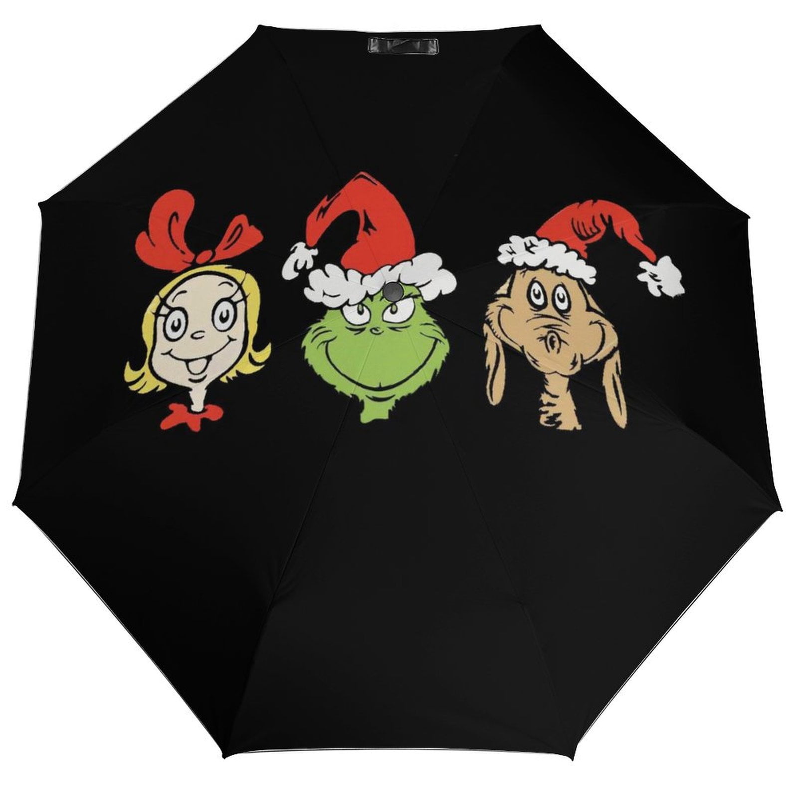 Christmas Grinch Umbrella,Inverted Umbrella - Large Windproof for Rain ...