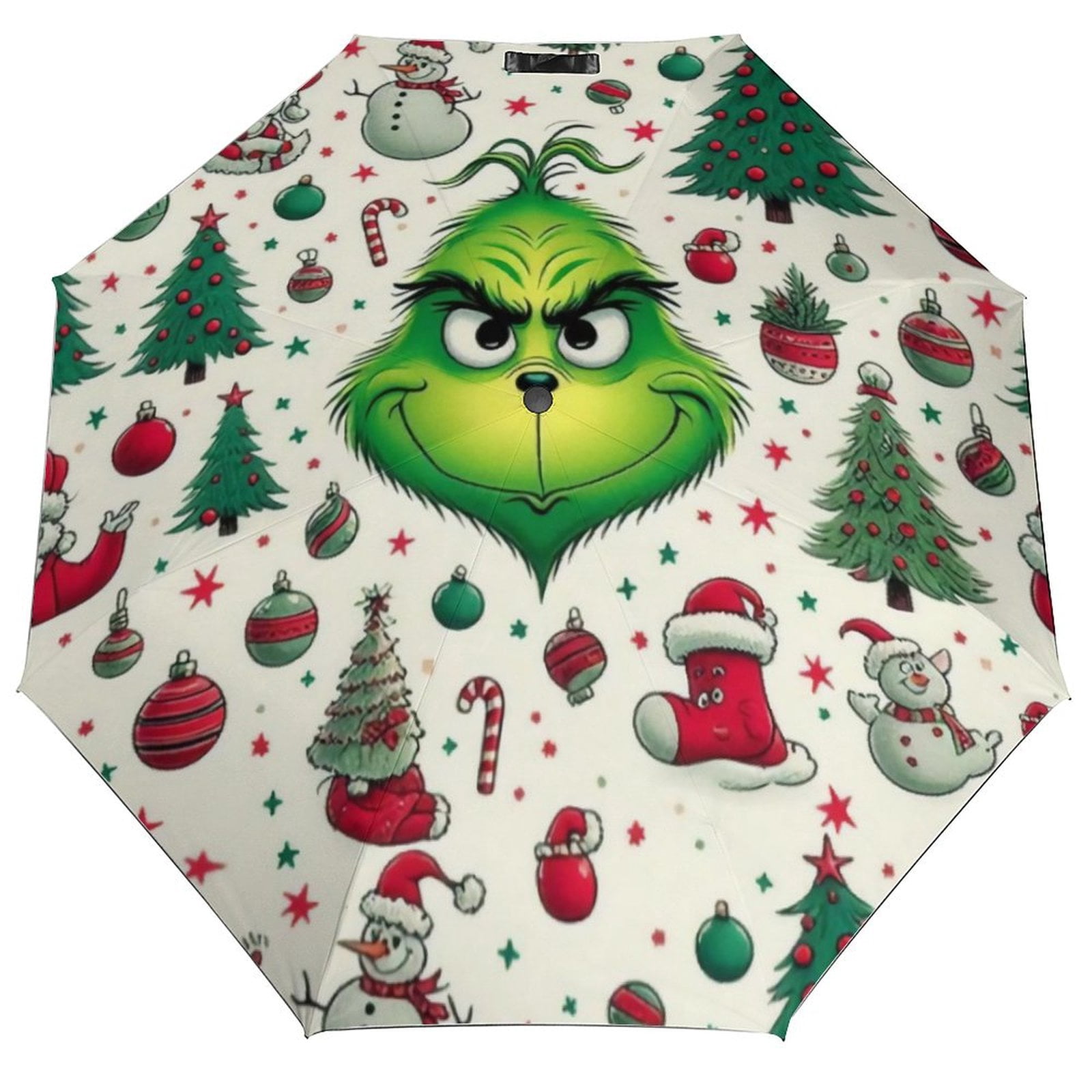 Christmas Grinch Umbrella for Men Women Boys Girls,Mini Travel Folding ...