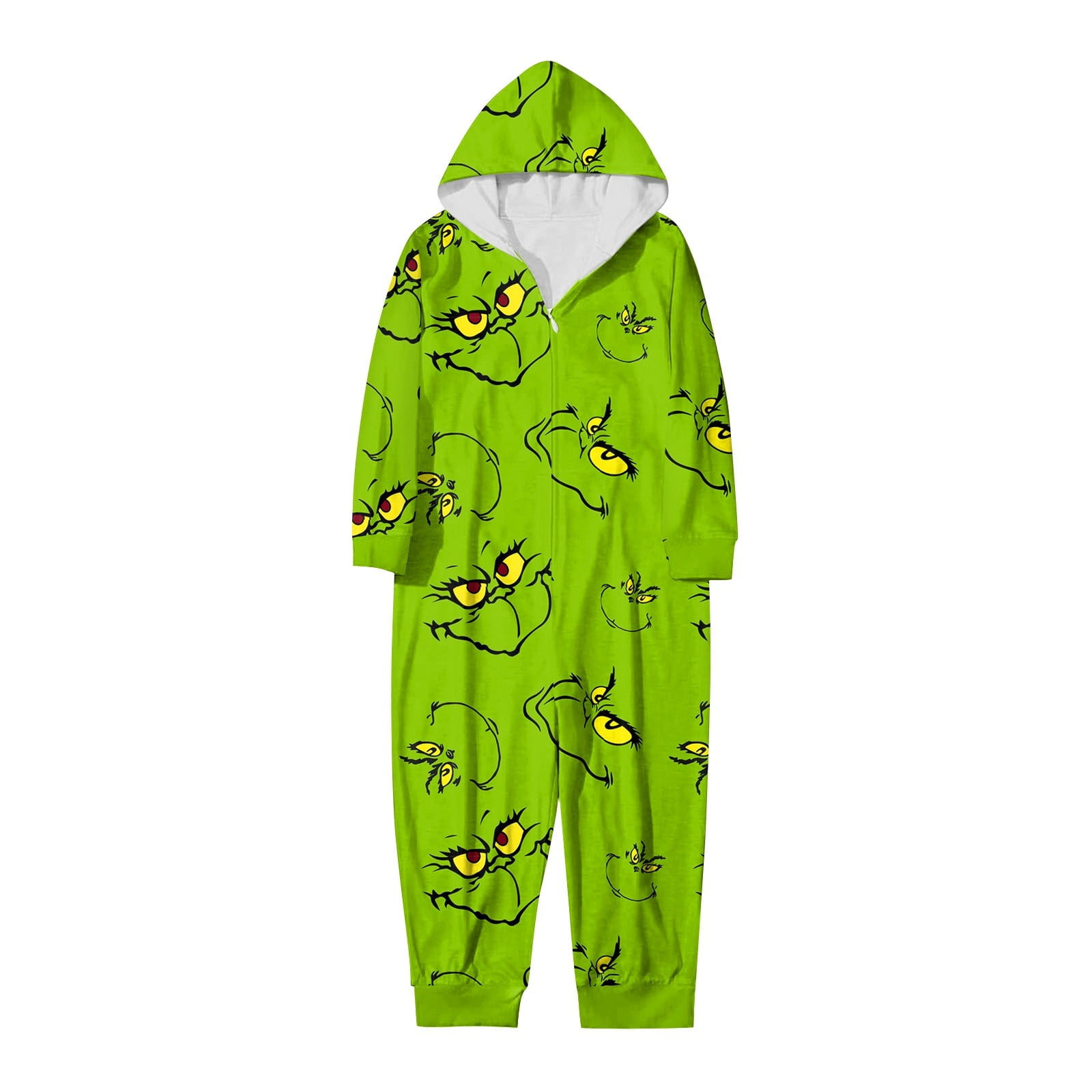 Christmas Grinch jumpsuit for women Cozy Unisex Adult Onesie Pajamas ...
