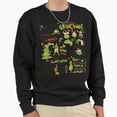 Christmas Grouch Christmas Quotes Collage Unisex Sweatshirt Funny Retro ...
