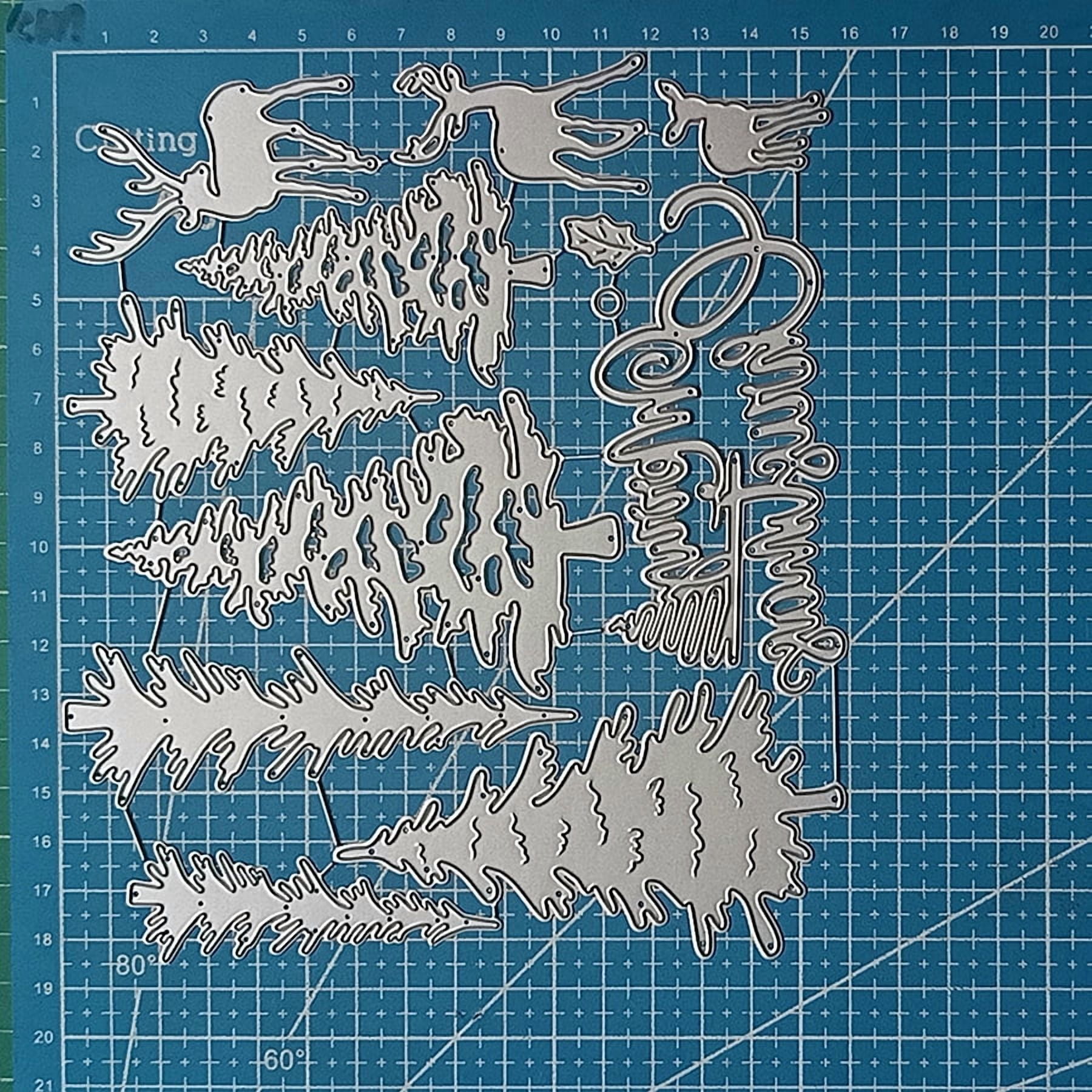 Christmas Group Metal Cutting Dies Box & Annex Set Diy Scrapbooking ...