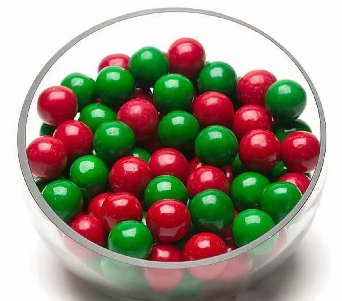 Christmas Gumballs - 60 Count Bulk Gummy Candy for Gumball Machines ...