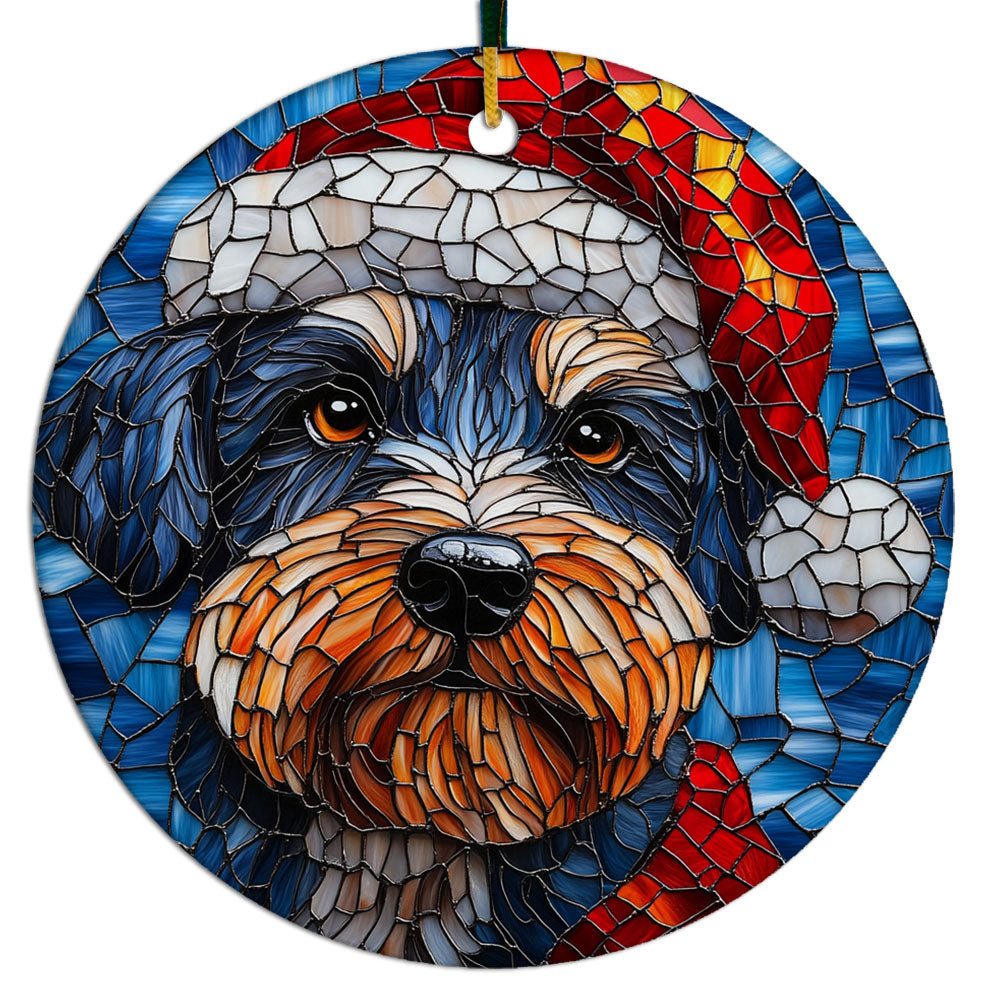 Christmas Haging Ornaments 2025 - For Christmas Miniature Schnauzer Dog ...