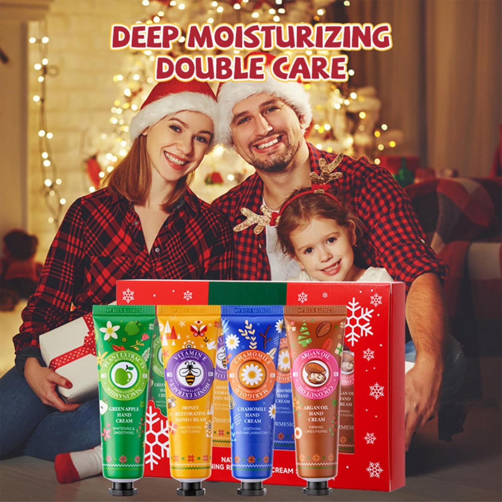 Christmas Hand Cream Set, Moisturizing Cream for Very Dry Hands, Quick ...