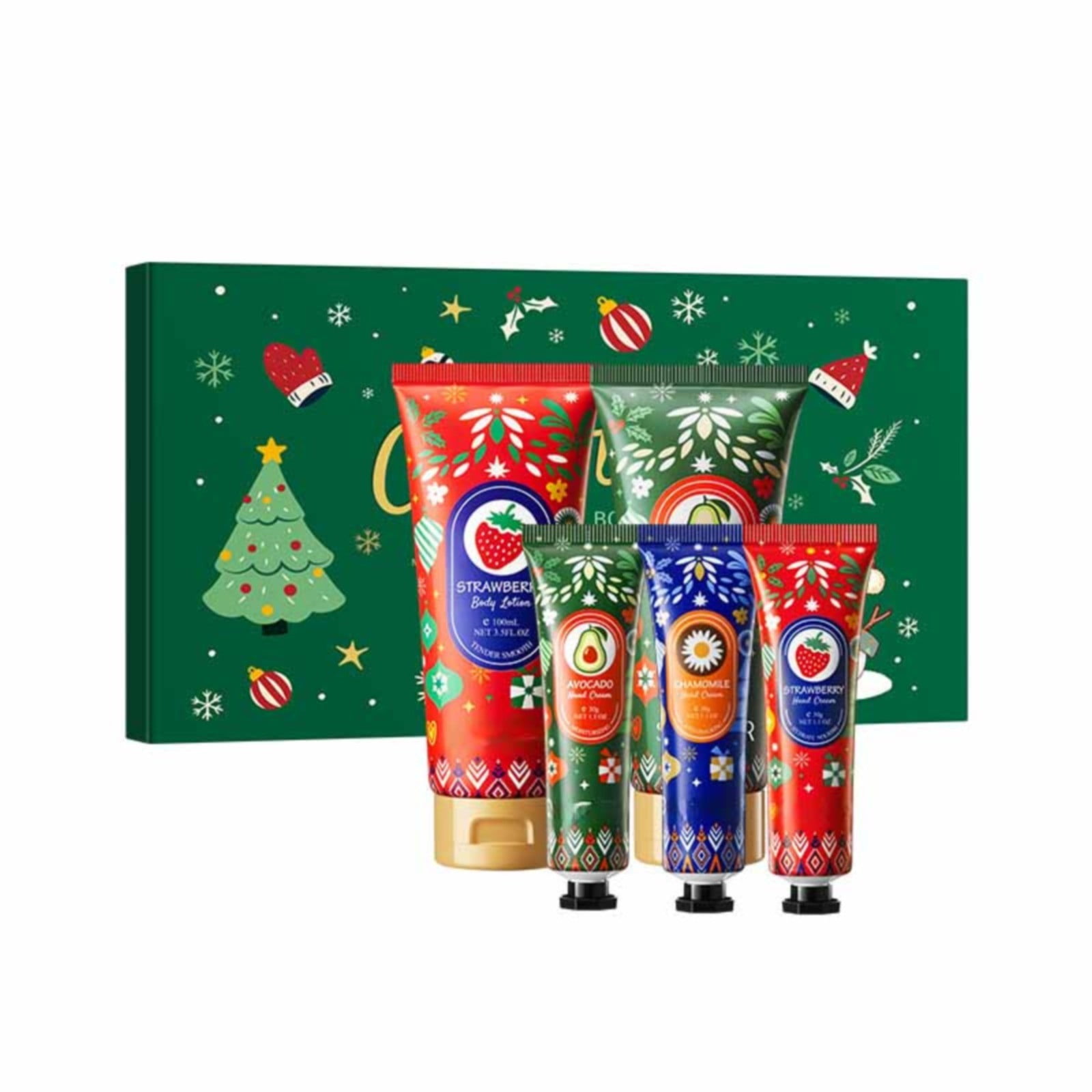 Christmas Hand Gift Set 5 Pack Moisturizing Hand Gift Set For Women ...