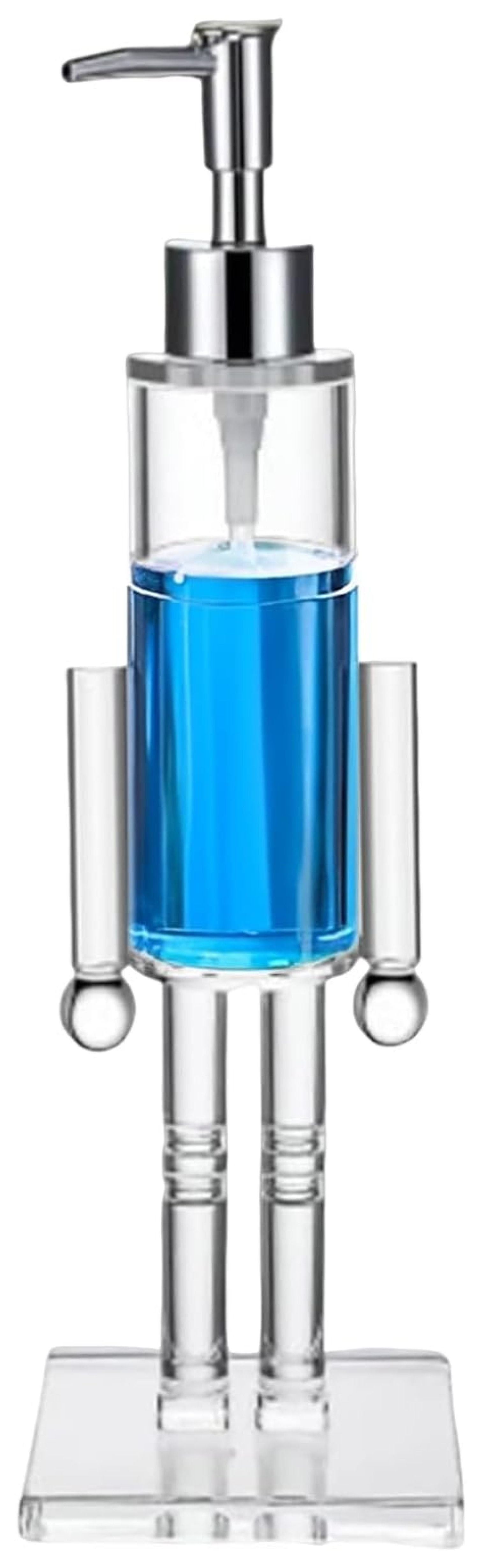 Christmas Hand Soaps Bottle, Transparent Acrylic 9.5x9.5x30cm ...